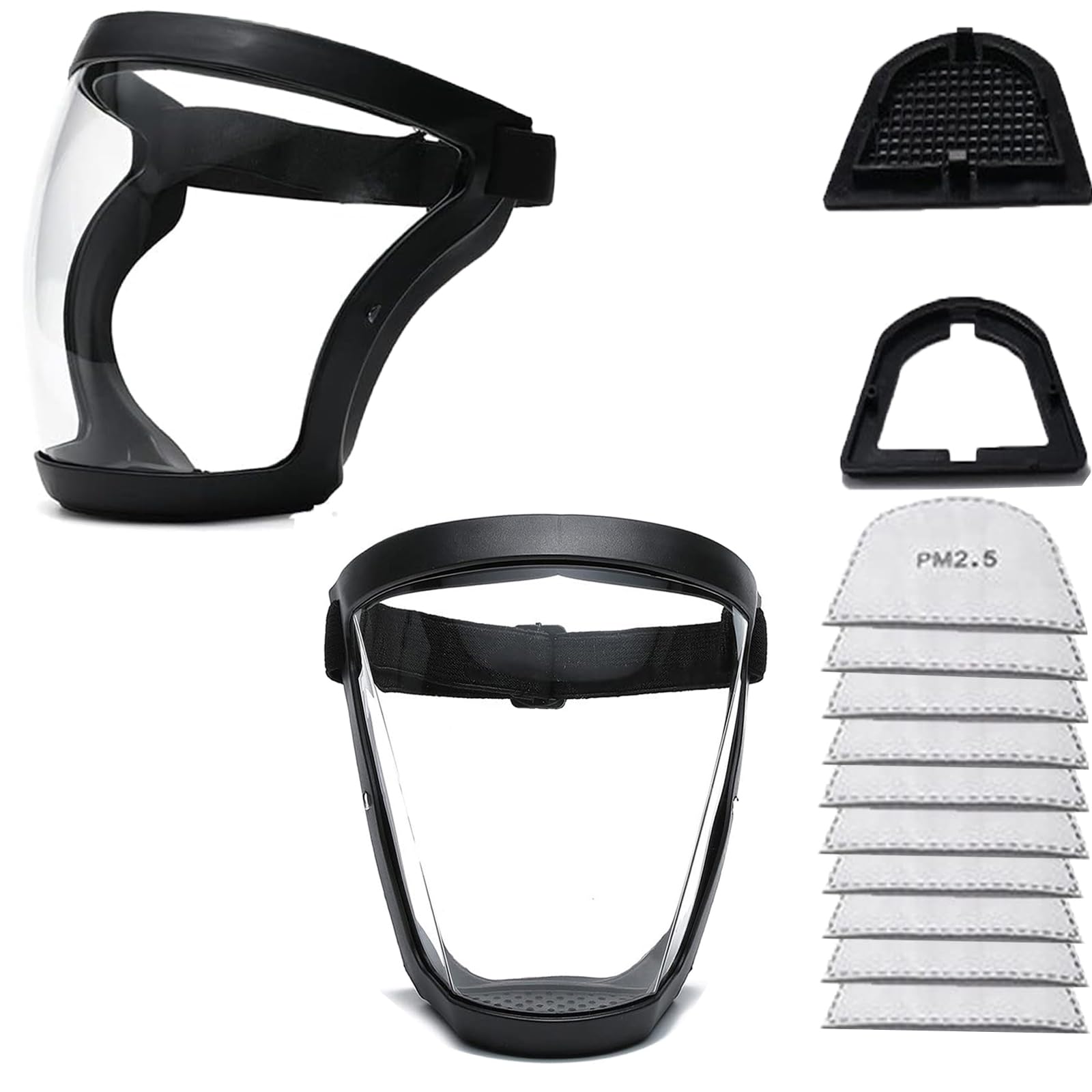 Full Face Shield for Adults Women Men?2 pack), Full Face Super ...