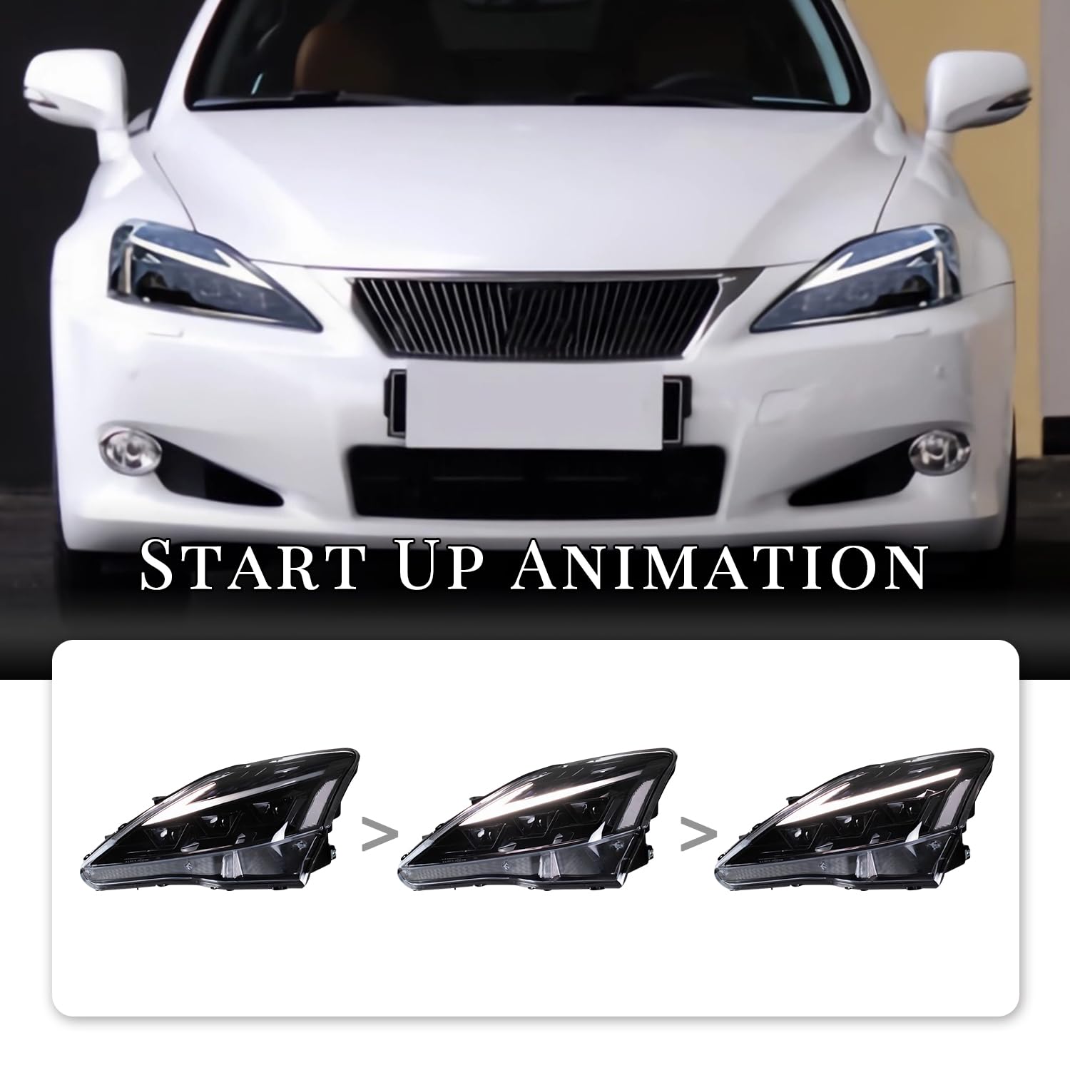 Mua HCMOTIONZ HCmotion LED Headlights for Lexus IS250/ IS250C IS350 ...