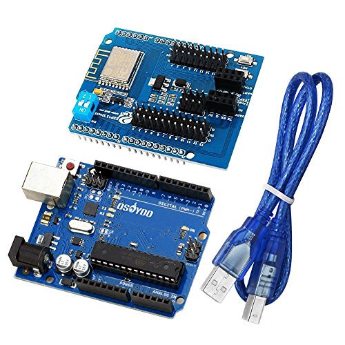 OSOYOO Basic Board for Arduino ATmega328P Development Board and ESP8266 ...