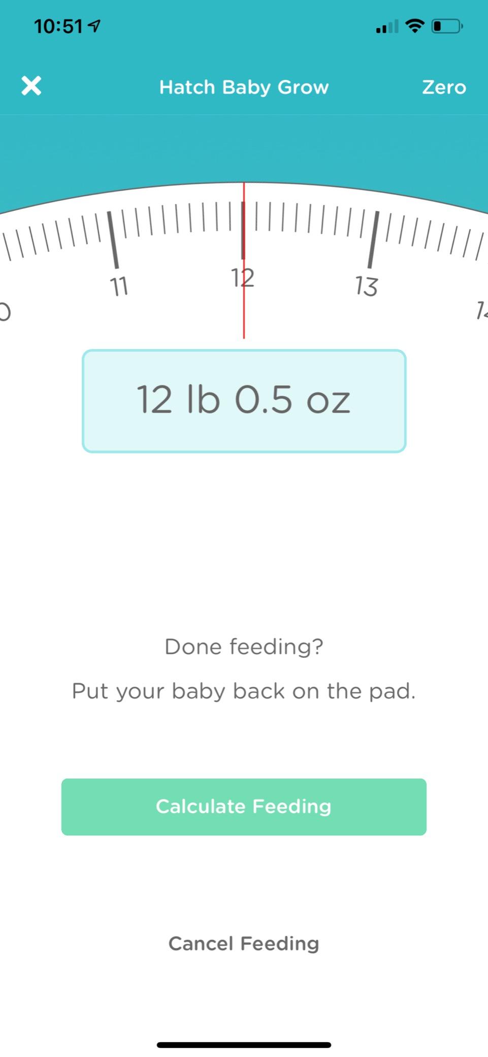 $25/mo - Finance Hatch Grow Smart Changing Pad and Scale (White) | Buy ...