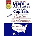 Learn the U.S. States and their Capitals with Cursive Handwriting ...