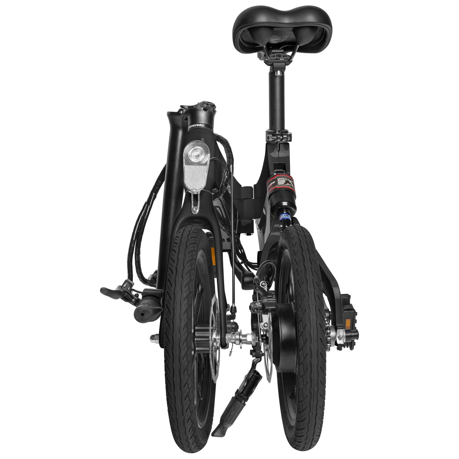 Jetson Metro Electric Folding Bike with Twist Throttle, Pedal Assist ...