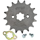 Amazon.com: 428 17T 17mm Front Engine Sprocket For 50cc 70cc 110cc ...