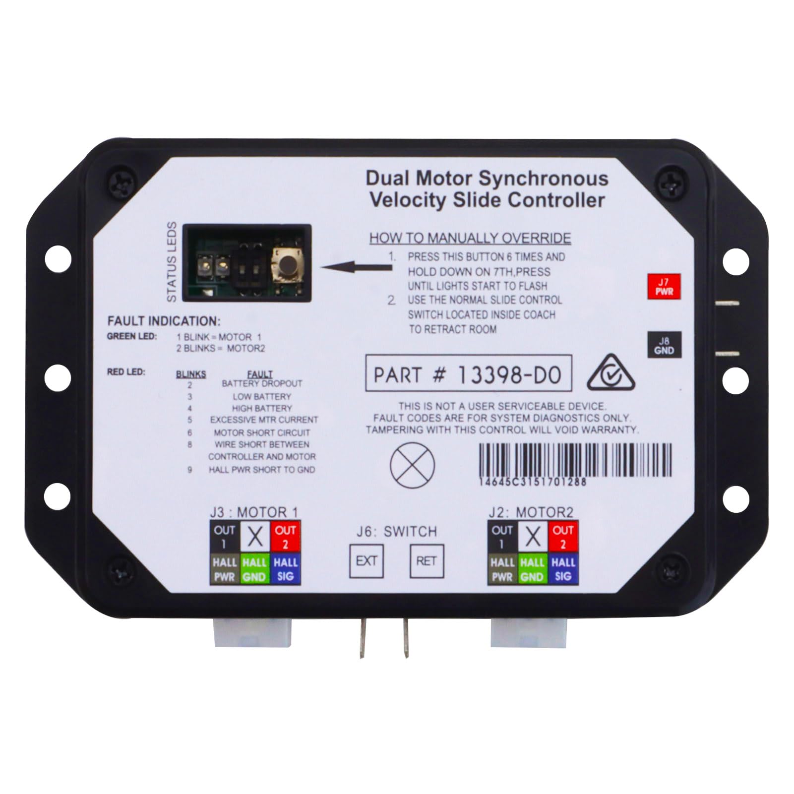 Mua 13398-DO Dual Motor Synchronous Velocity Slide Controller for ...