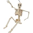 Amazon.com: JOYIN 24” Halloween Skeleton Pose-N-Stay Full Body Plastic ...