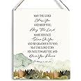 Amazon.com : Christian Inspirational Wall Art May The Lord Bless You ...