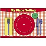 Amazon.com: SharkBliss Montessori Placemat, Table Place Setting ...