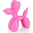 Amazon.com: AMOIENSIS Balloon Dog Statue Decor, 4 inch Vibrant Hot Pink ...