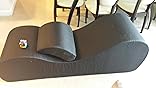 Liberator Esse Chaise Sensual Lounge, Faux Leather Black : Amazon.ca ...