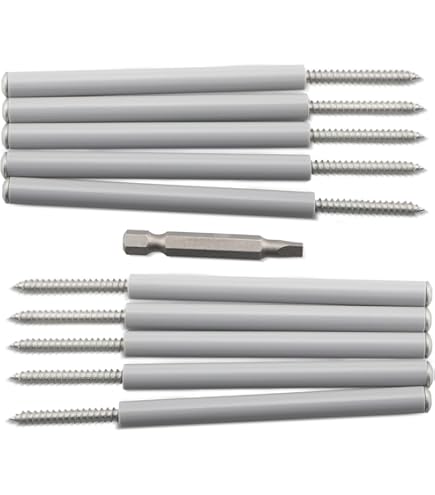 Gutter Screws And Ferrules Gutter Screw 3304719PK 7 Inch Screw