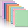 Amazon.com : PerKoop 8 Pack Colored Engineering Paper Bulk, 8.5 x 11 ...