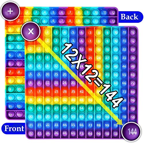 AK-SHIP Multiplication Game, 12 X 12 Multiplication Board Game Numbers ...