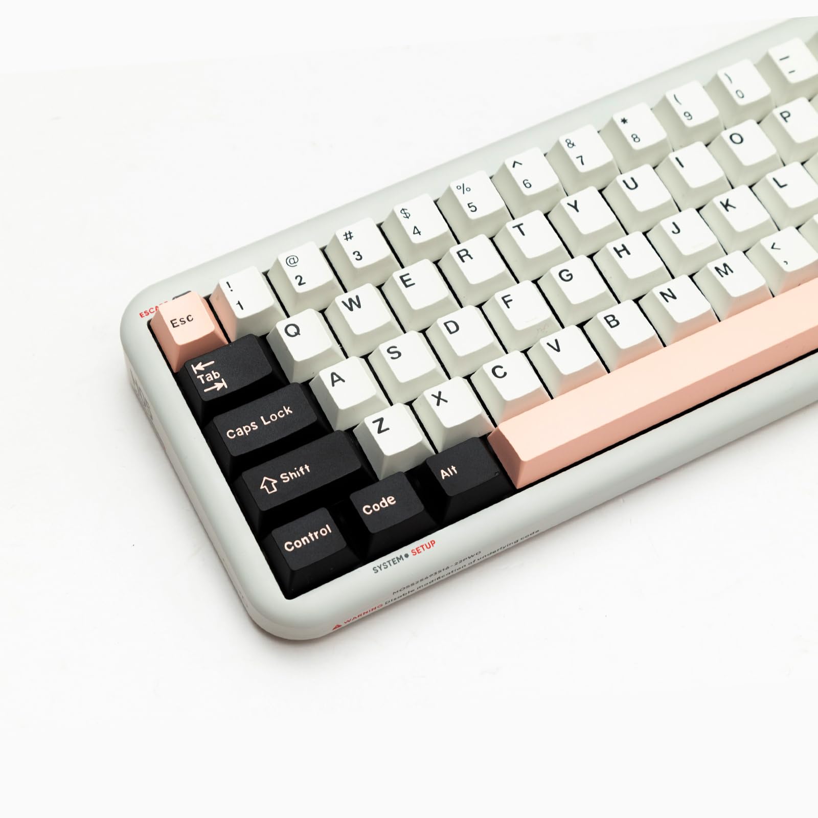 Mua PBT Double Shot Keycaps 173 Keys Custom Olivia Keycap Set, Black ...