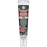 Amazon.com: GE Supreme Silicone Caulk for Kitchen & Bathroom - 100% ...