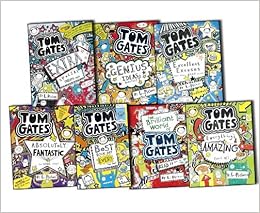 Liz Pichon Tom Gates 7 Books Collection Set Extra Special Treats ...