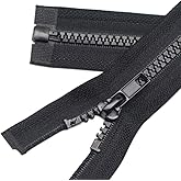 Amazon.com: MiniRed 2PCS Zippers, 10# 28 Inch Zippers for Sewing, Jacket Zipper Replacement ...