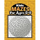 Mazes For Kids Ages 6-8: Challenge-based activity book for grades 1-3 ...