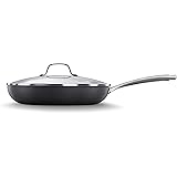 Amazon.com: Calphalon Nonstick Frying Pan with Lid and Stay-Cool ...