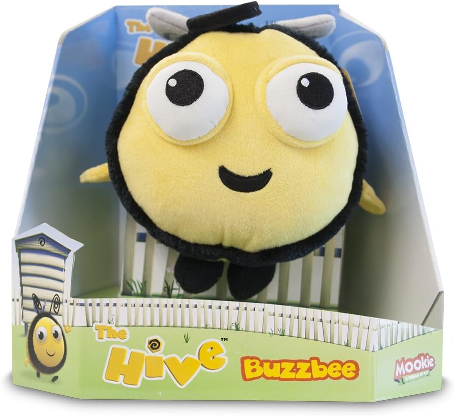 The Hive Buzzbee 2121 - Peluche de Abeja en Caja expositora (16,5 cm ...