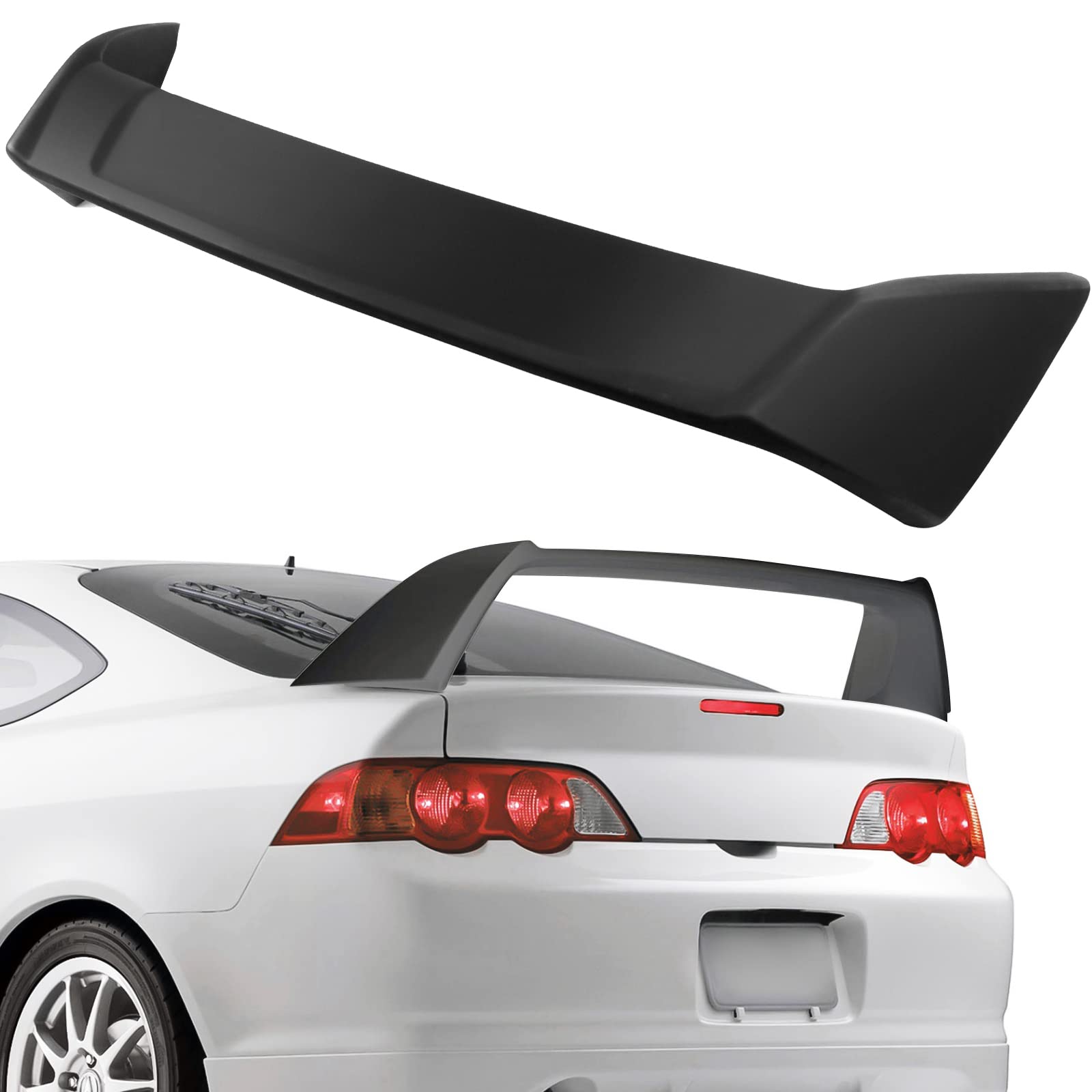 FINDAUTO ABS Car Spoiler Wing Body Kits Type-R Style Fits for 2002-2006 ...