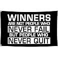 Amazon.com : Shuitouk Discipline Motivational Gym Banner Flag 3x5 Ft ...