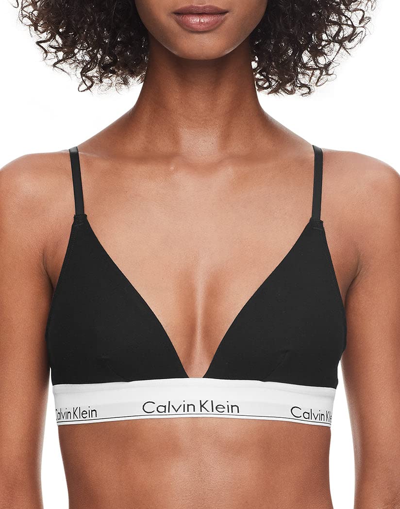 Calvin Klein Women's Modern Cotton Triangle Bra Bra, Black, L for sale | Las Vegas, NV | Nellis ...