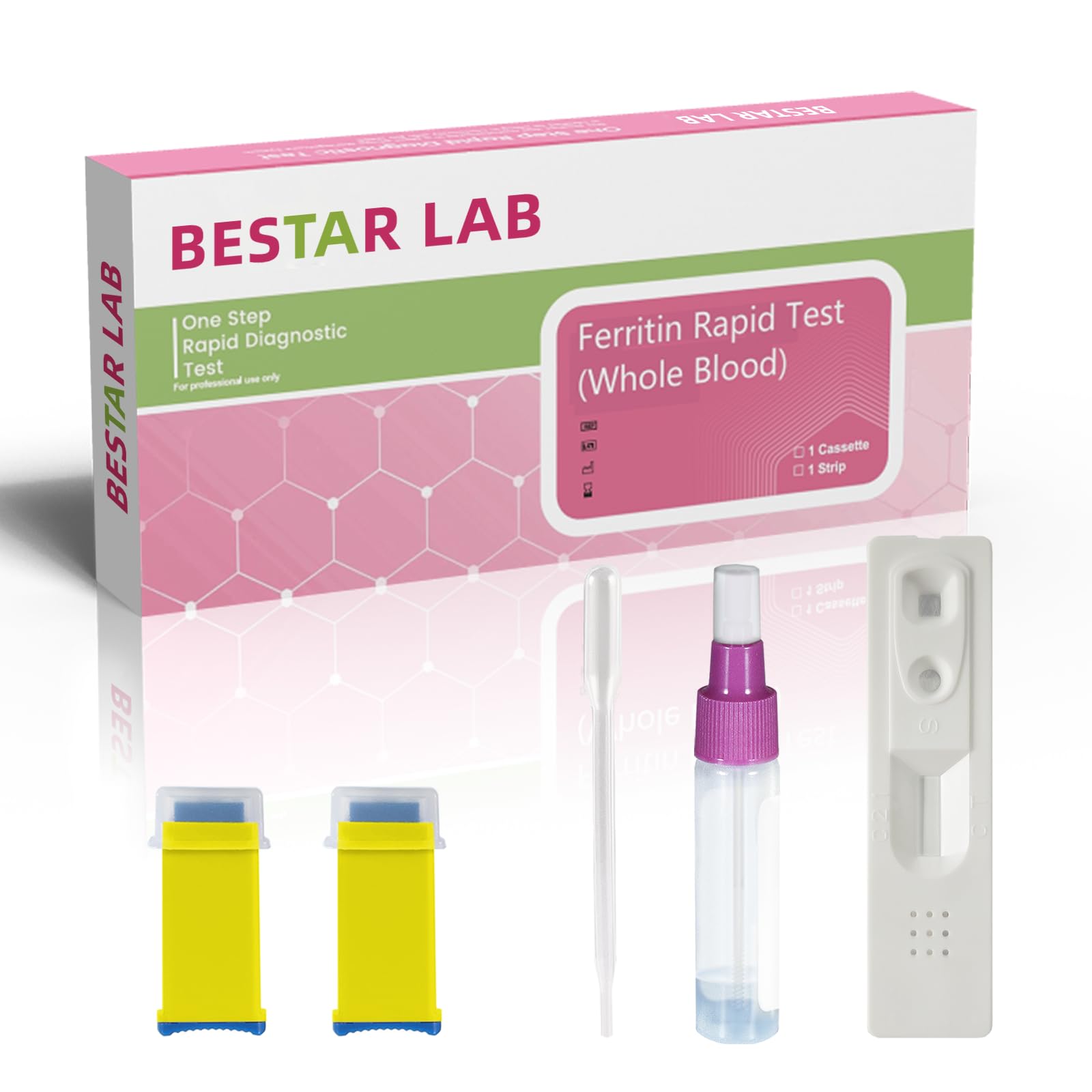 Iron Deficiency Test Kit for Men and Women,Iron Deficiency Test Kit for ...