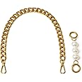 Amazon.com: Beaulegan Chunky Purse Chain Handles - Short Strap ...