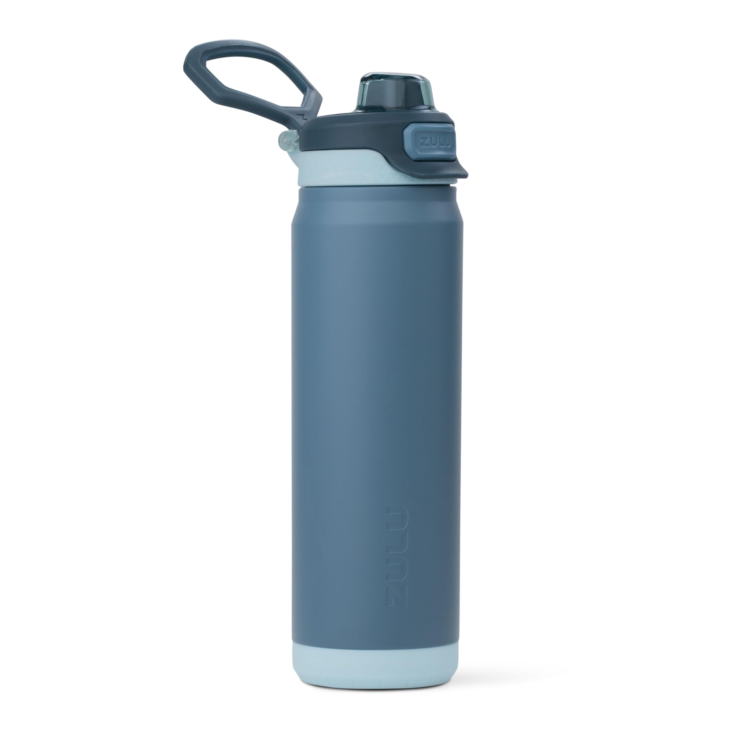 ZULU Powerfill Pro 24oz Stainless Steel Water Bottle with Quick Fill ...