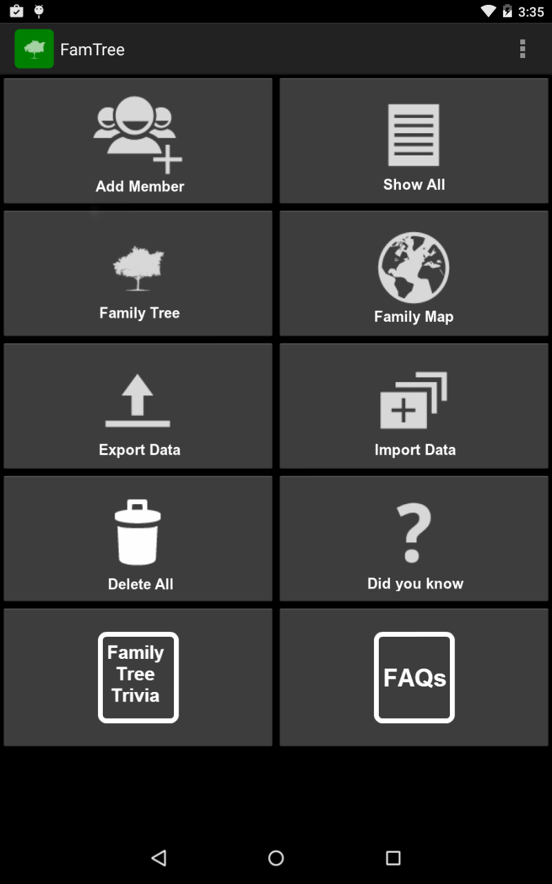 FamTree (My Family Tree):Amazon.com:Appstore for Android