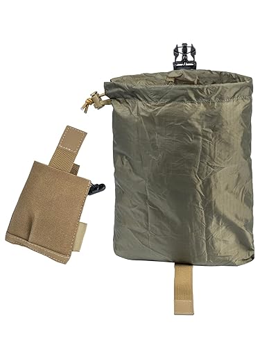 OneTigris Dump Pouch - Tactical Belt Mounted MOLLE Dump Pouch, Roll Up ...