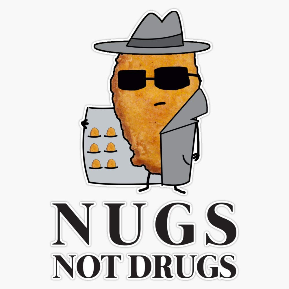 Mua CNW Studio Funny Nugs Not Drugs Chicken Nugget Dealer Vinyl ...