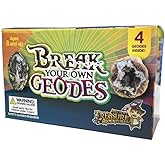 Amazon.com: Break Your Own Geodes Kit 12 Whole Geodes Miner’s Choice ...