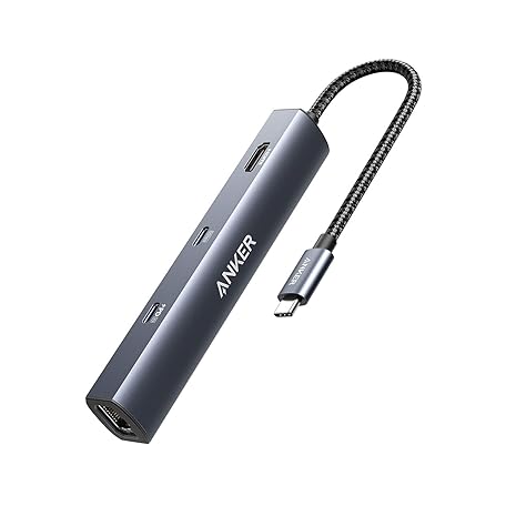 Mua Anker USB C Hub, PowerExpand 6-in-1 USB C PD Ethernet Hub with 65W ...