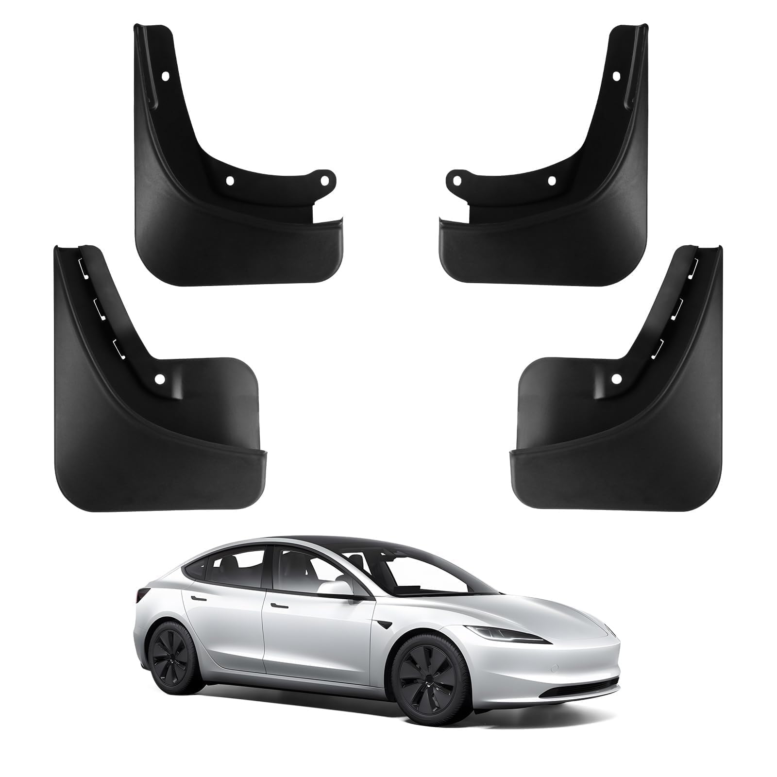 Tesla Y Accessories Mudflaps For Tesla Model Y Accessories 2025 2024 ...