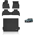 Amazon.com: KELCSEECS All Weather Floor Mats & Cargo Liner Custom for 2024 2023 2022 2021 2020 ...