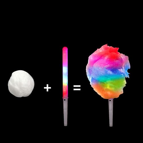 Mini Cotton Candy Sticks