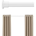 Amazon.com: Tension Curtain Rod by EZFurni,42-123 Inches,Heavy Duty ...