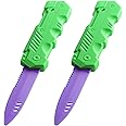 Amazon.com: Lovisun Retractable Plastic Toy Knives - 2 Pack - Safe and ...