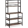 Amazon.com - Tribesigns 5-Tier Kitchen Bakers Rack with Hutch ...