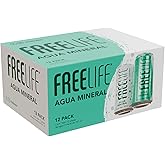 FreeLife | Agua gasificada con sabor natural de frutas, sin calorías ni ...