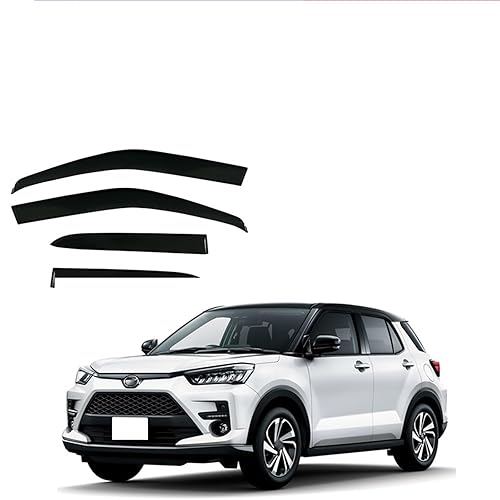 Compatible with Toyota RAIZE Rocky Rain Shield Window Visors Guard Vent ...