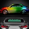 Sound Music Beat Activated Car Stickers Equalizer Glow LED Light Audio ...