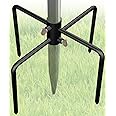 Amazon.com : Garbuildman Pole Stabilizer Stand Base with 4 Prongs for ...