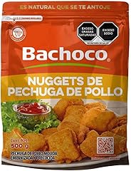 Bachoco Nuggets de Pechuga de Pollo Natural, 500g (Congelado)