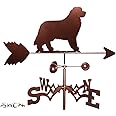 Amazon.com : SWEN Products Newfoundland Dog Weathervane : Windcup ...
