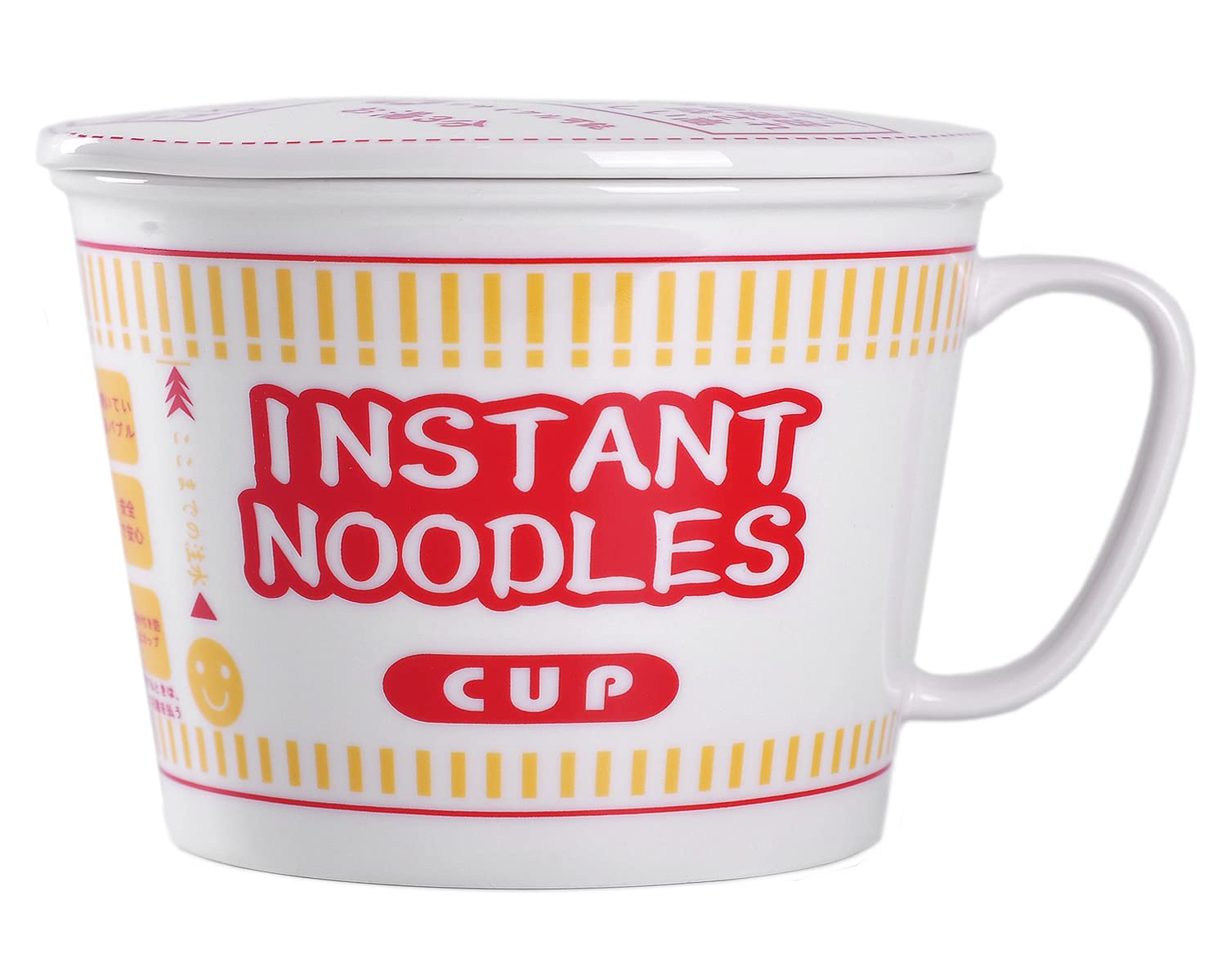 WHJY 27 oz Ceramic Modern Instant Noodles Bowl Cup Mug, Large Ramen ...