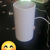 Amazon.com: Mini-Air Purifier for Home Bedroom Office Desktop Pet room ...