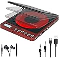 Amazon.com: Portable CD Player with Headphones, Monodeal CW605 Compact ...