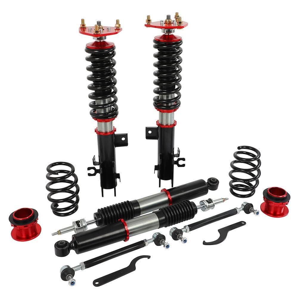 SCITOO Adjustable Damper Coilover Suspensions Shock Struts Kits ...